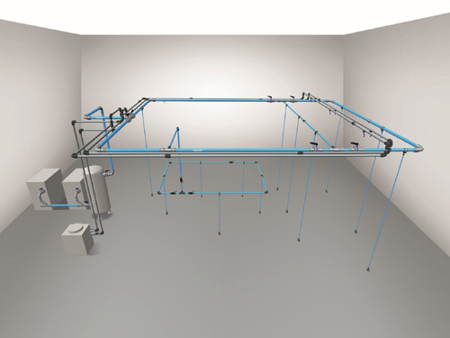 Persluchtleiding: Transair hét leidingsysteem | Geveke