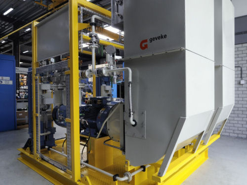 Compressor skid: custom build packages | Geveke