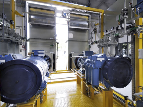 Compressor skid: custom build packages | Geveke