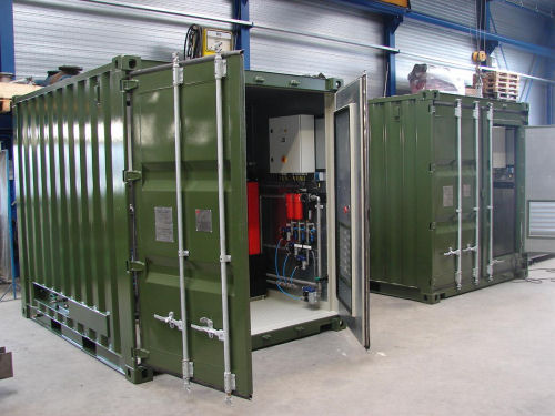 Geen ruimte voor uw compressor? Container! | Geveke