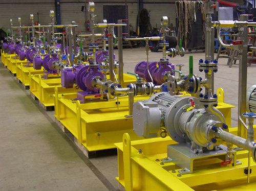 Chemicaliën overslag pompsystemen | Geveke